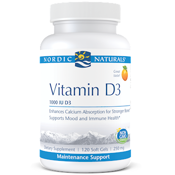 Vitamin D3 Orange Flavor 120 softgels – Living Well Today International